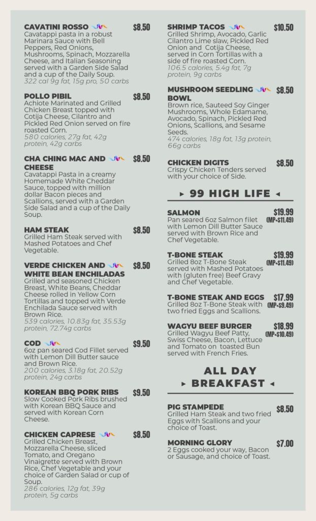 Henry's Lunch & Dinner | Glencroft Living