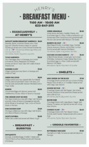 Henry's Breakfast | Glencroft Living