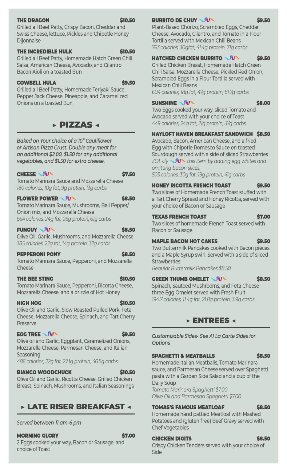 Henry's Lunch & Dinner | Glencroft Living