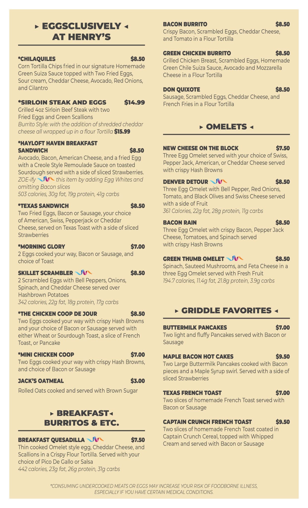 Henry's Breakfast | Glencroft Living