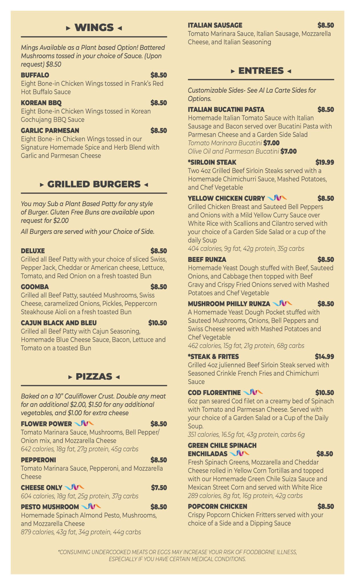 Henry's Lunch & Dinner | Glencroft Living