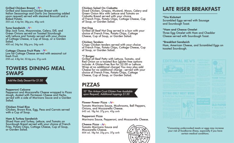 Towers Dining | Glencroft Living